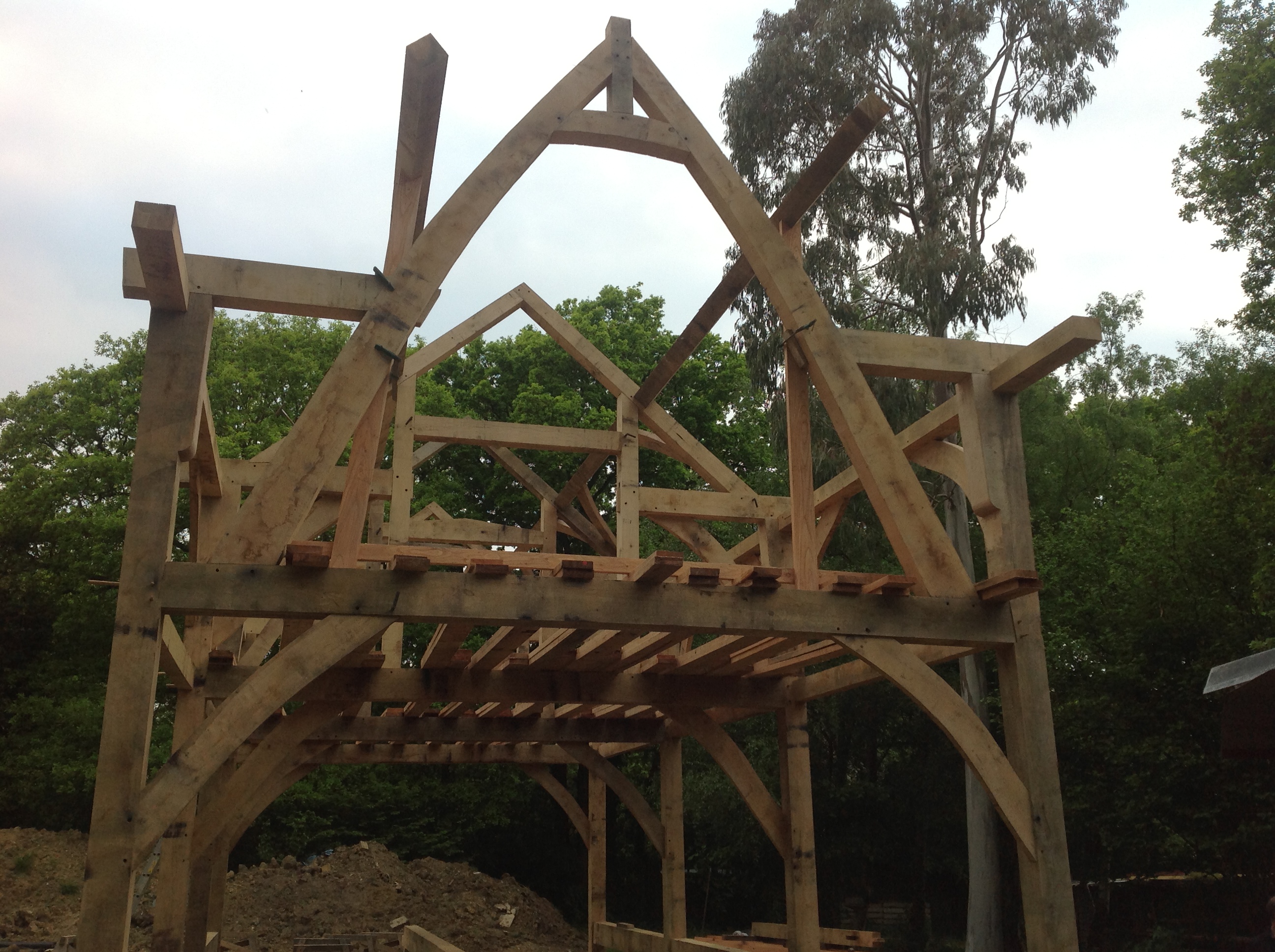 Upper cruck frame – Cruck Frame Carpentry & Restoration